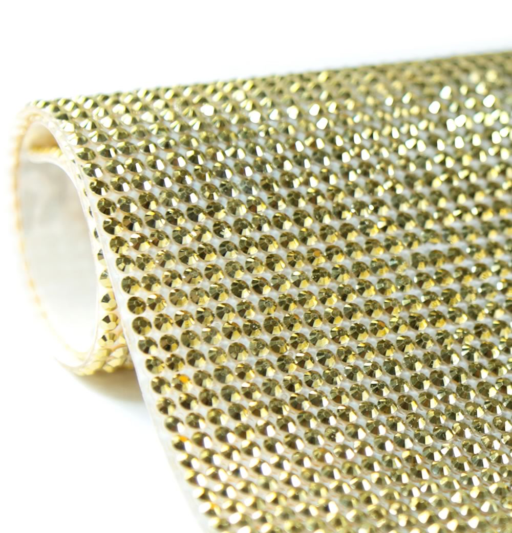 Mini Manta de Strass 3mm Star Gold Hematite - Brilhart Strass